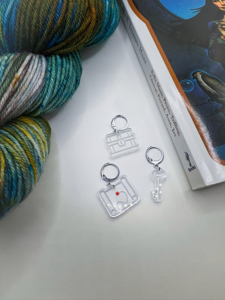 The Secret-- stitch marker set collab with The Frosted Stitch – muster ...